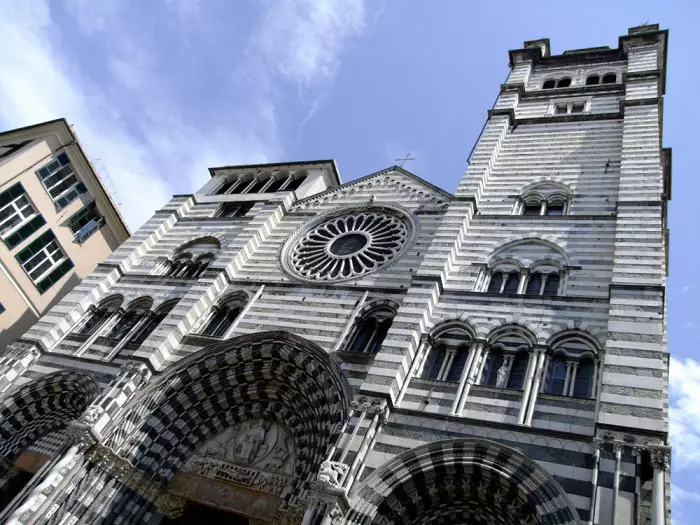 San Lorenzo Cathedral, Genua, Italië, Europa