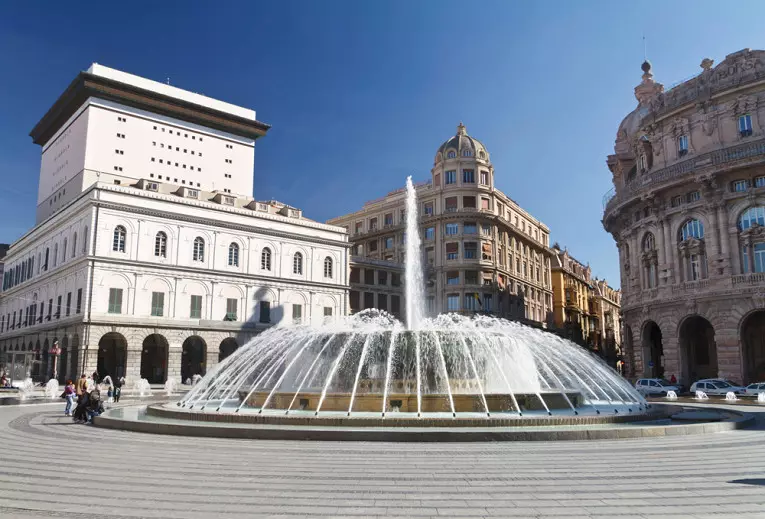 Square de Ferrari, Genova, Italia, Europa