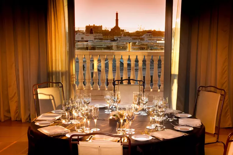 Grand Hotel Savoia Genua, Genua, Italië, Europa