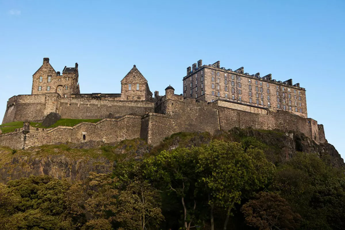 Edinburgh Castle, အက်ဒင်ဘာ့ဂ်, စကော့တလန်, ယူနိုက်တက်ကင်းဒမ်း, ဥရောပ