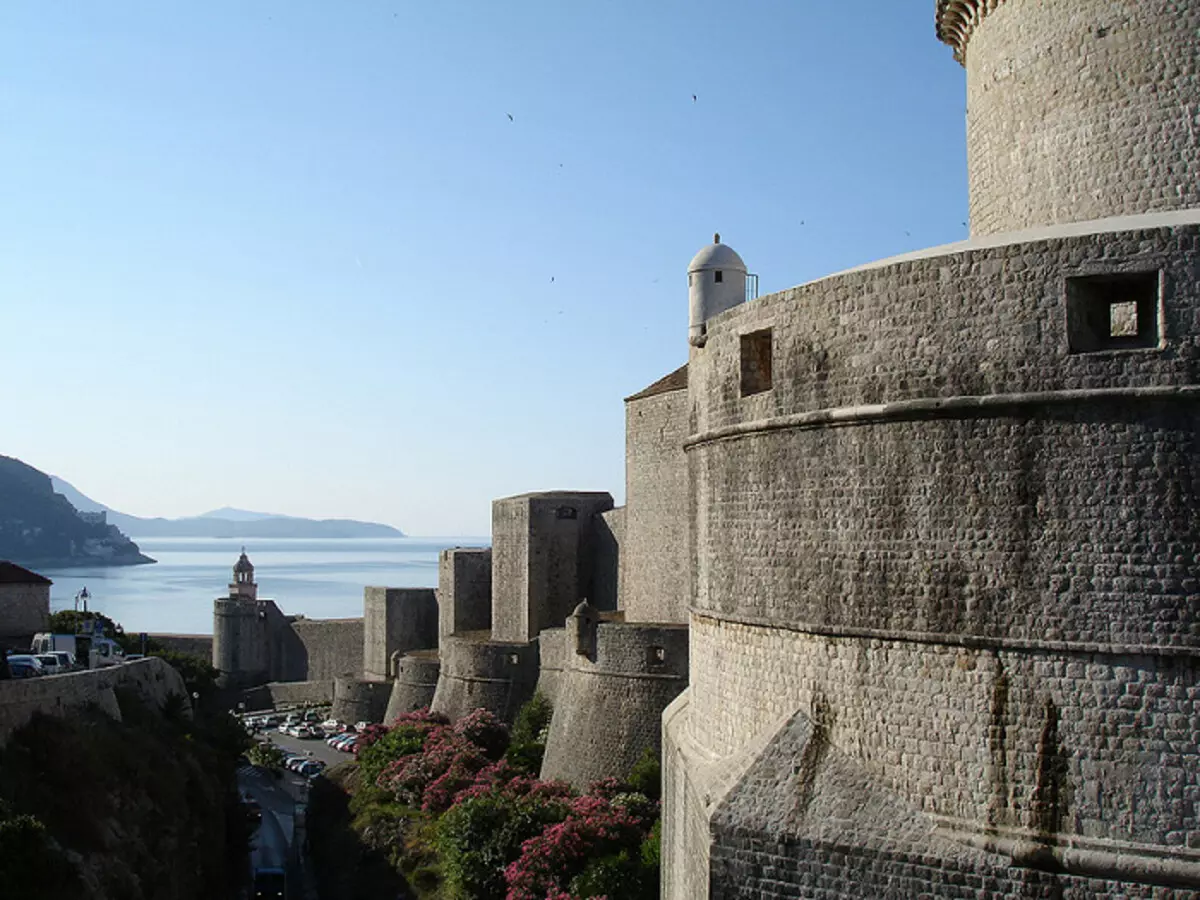 Muret e kala, Dubrovniku, Kroacia, Evropa