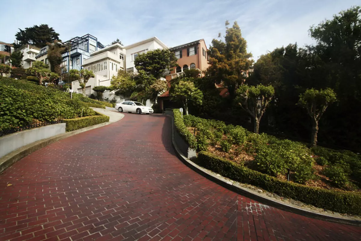 Lombard Street, San Francisco, USA, Nordamerika och Karibien