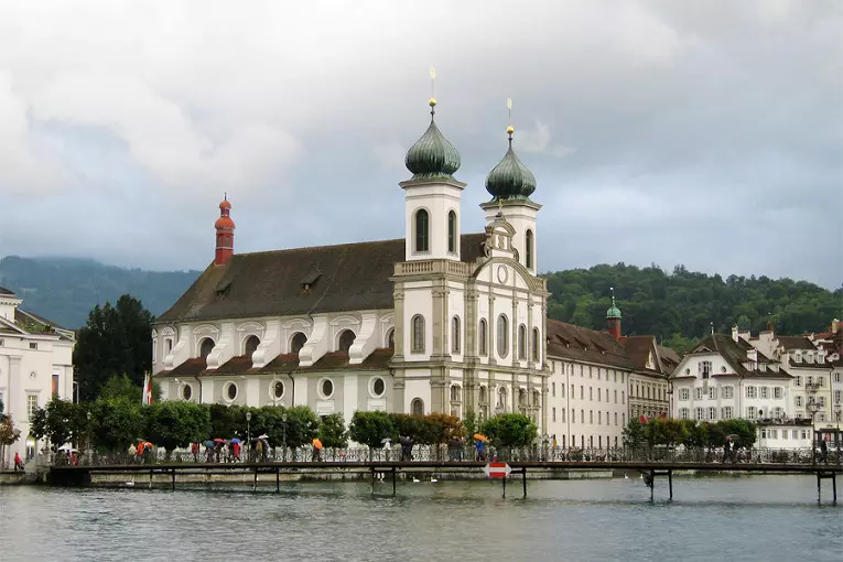 Ikklisiyar Jesuit, Lucerne, Switzerland, Turai