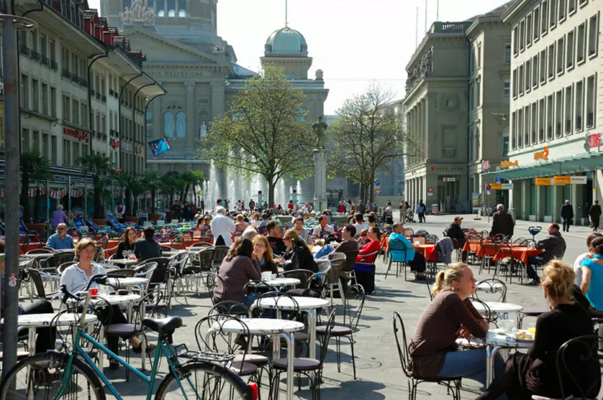 Rynek Bareplatz, Berno, Szwajcaria, Europa