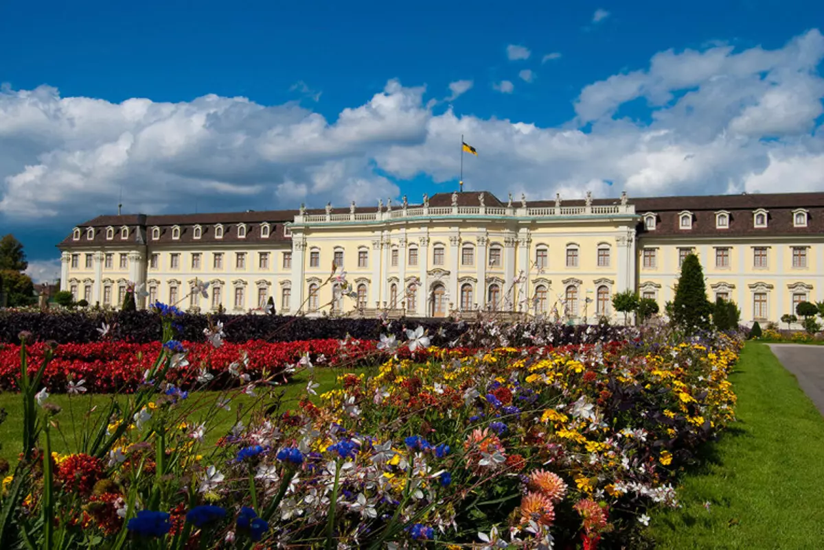 Palace Ludwigsburg, Stuttgart, Land Baden-Württemberg, Tyskland, Europa