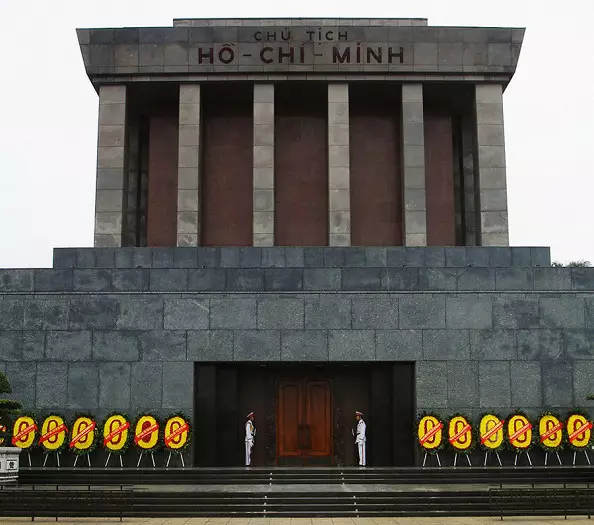 Mausoleum Hoshimina, Hanoi, Vietnam, Asia