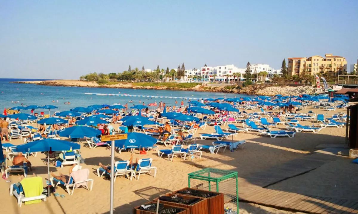 Beach Vapy Bay, Protaras, Cyrrus, Europa