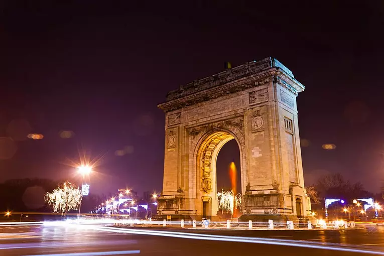 Triumphal Arch, Bucharest, Romania, Eropah