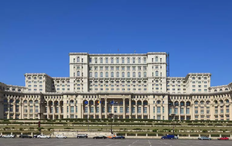 Palacio do Parlamento, Bucarest, Romanía, Europa