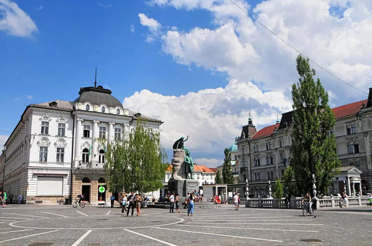 Ljubljana, Slovenië, Europa