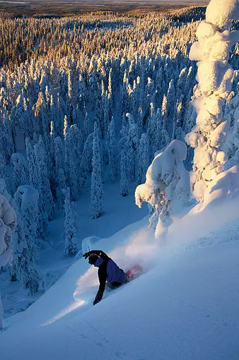 Ski Station Ounasvaara, Rovaniemi, Suomi, Eurooppa