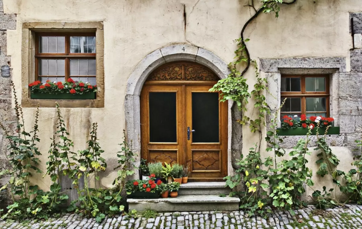 Rothenburg-on-Tauber, Bavaria, Jerman, Eropa