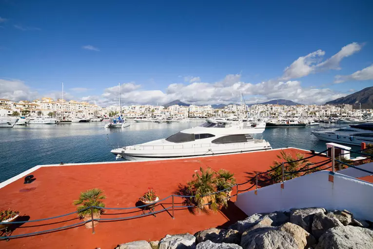 Puerto Banus, Marbella, Hispanio, Eŭropo