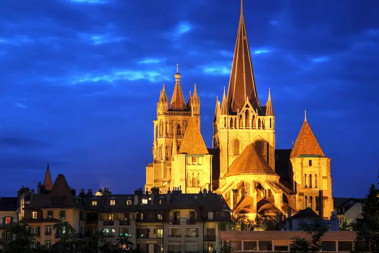 Cathedral of Lausanne, Lausanne, Switzerland, Europe