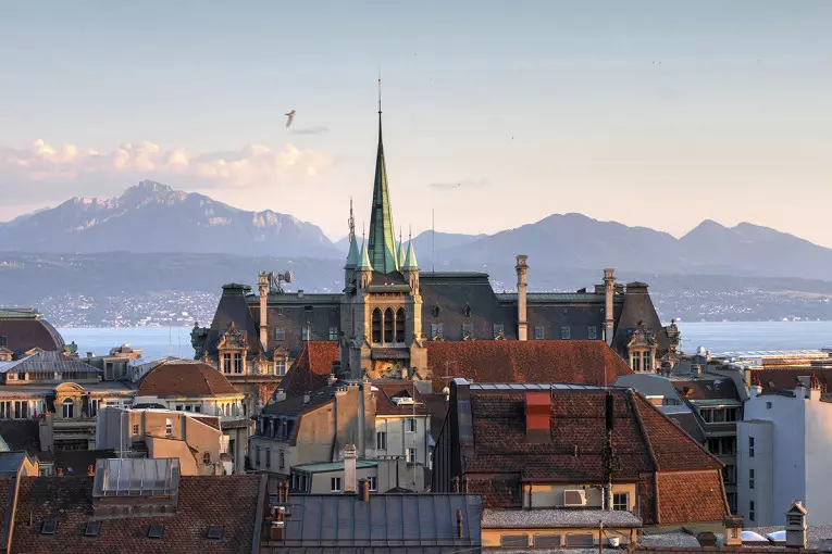 Lausanne, Switserland, Europa