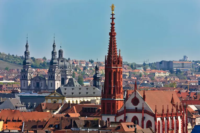 Вюрцбург, Бавария, Германия, Европа