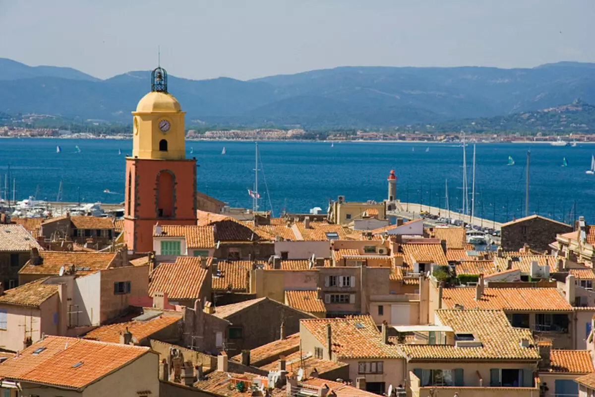 Saint-Tropez, Côte d'Azur, Francie, Evropa