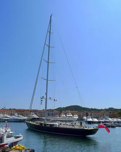 Saint-Tropez, Côte d'Azur, Francie, Evropa