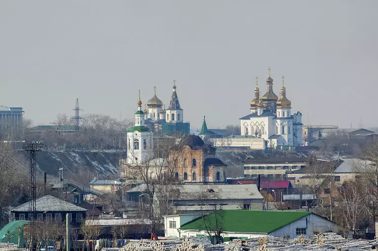 Sainte Trinité Monastery, Tyumen, Russie, Europe