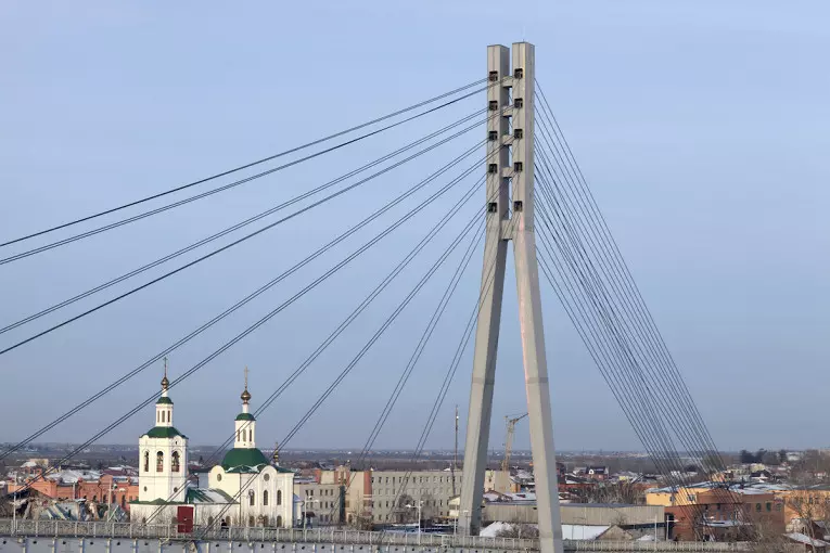 Pont d'amoureux, Tyumen, Russie, Europe