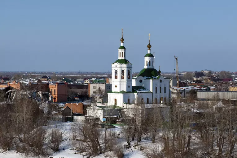 វិហារ VozenSensko-Georgievskaya, Tyumen, រុស្ស៊ី, អឺរ៉ុប