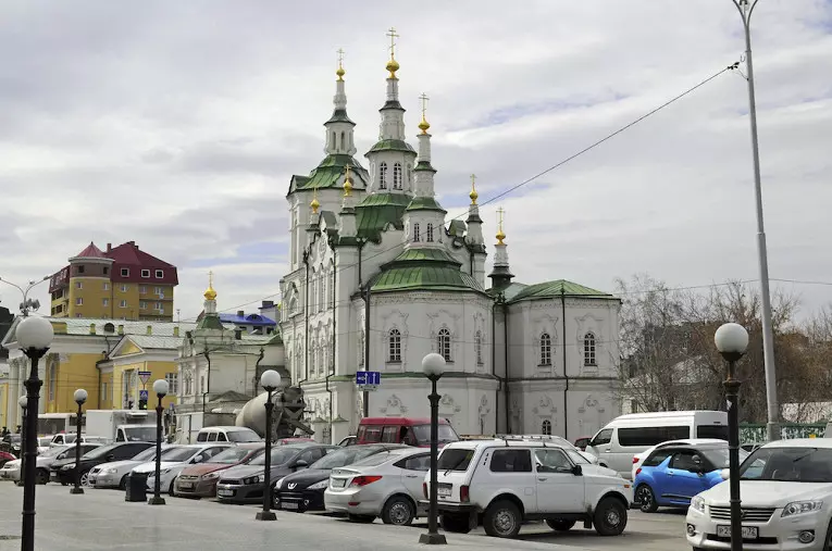 SpaSskaya bažnyčia, Tiumenė, Rusija, Europa