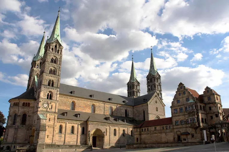 Catedral de Bamberg, Bamberg, Baviera, Alemanha, Europa