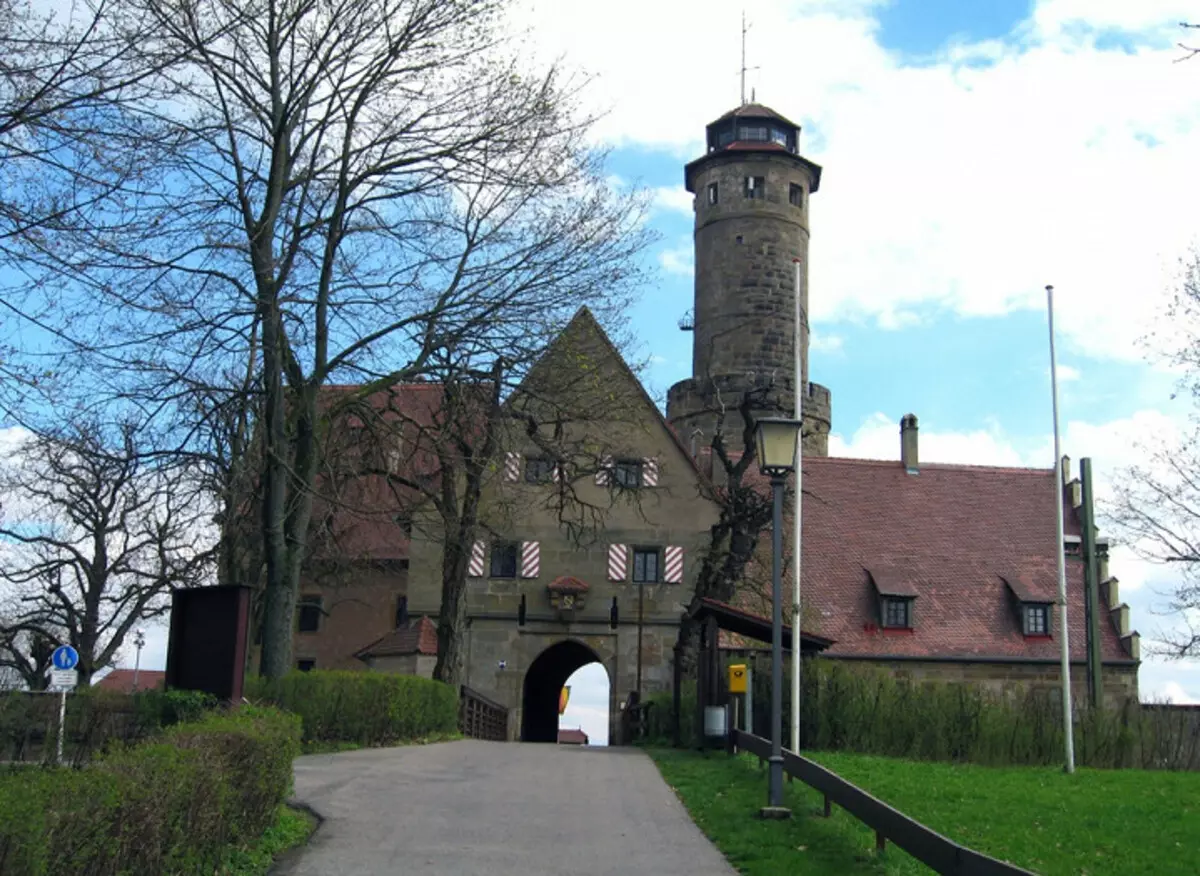 Cetatea Altenburg, Bamberg, Bavaria, Germania, Europa