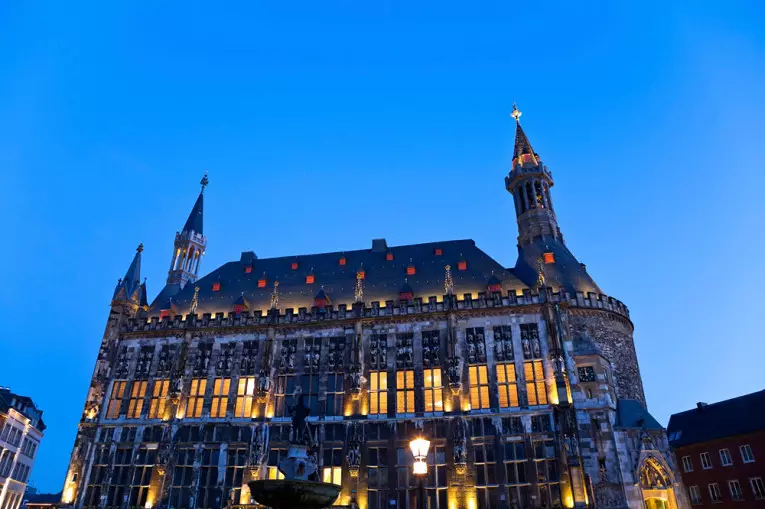 Town Hall, Aachen, North Rhine-Westphalia, Germany, Europe