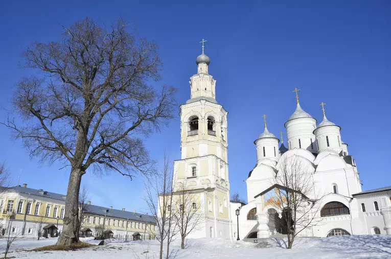 Frelsari Prilutsky Monastery, Vologda, Rússland, Evrópa