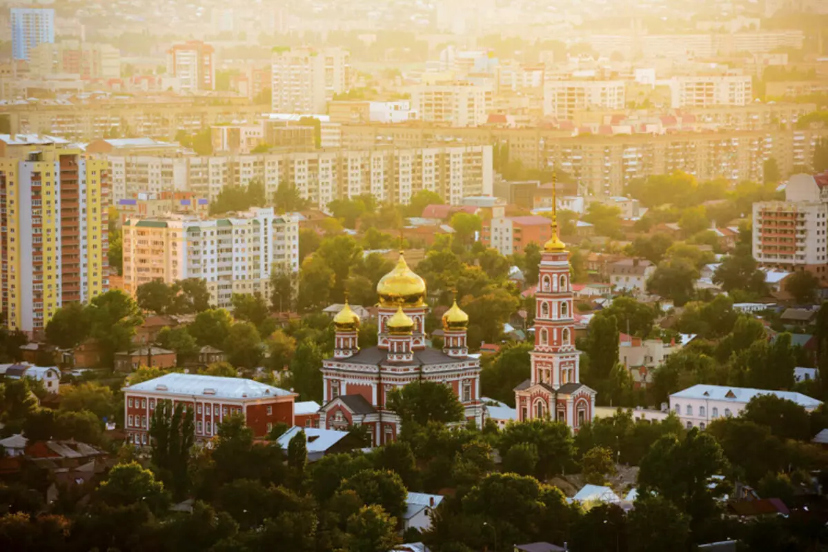 Church of the intercession ng pinaka banal na birhen sa mga bundok, Saratov, Russia, Europa