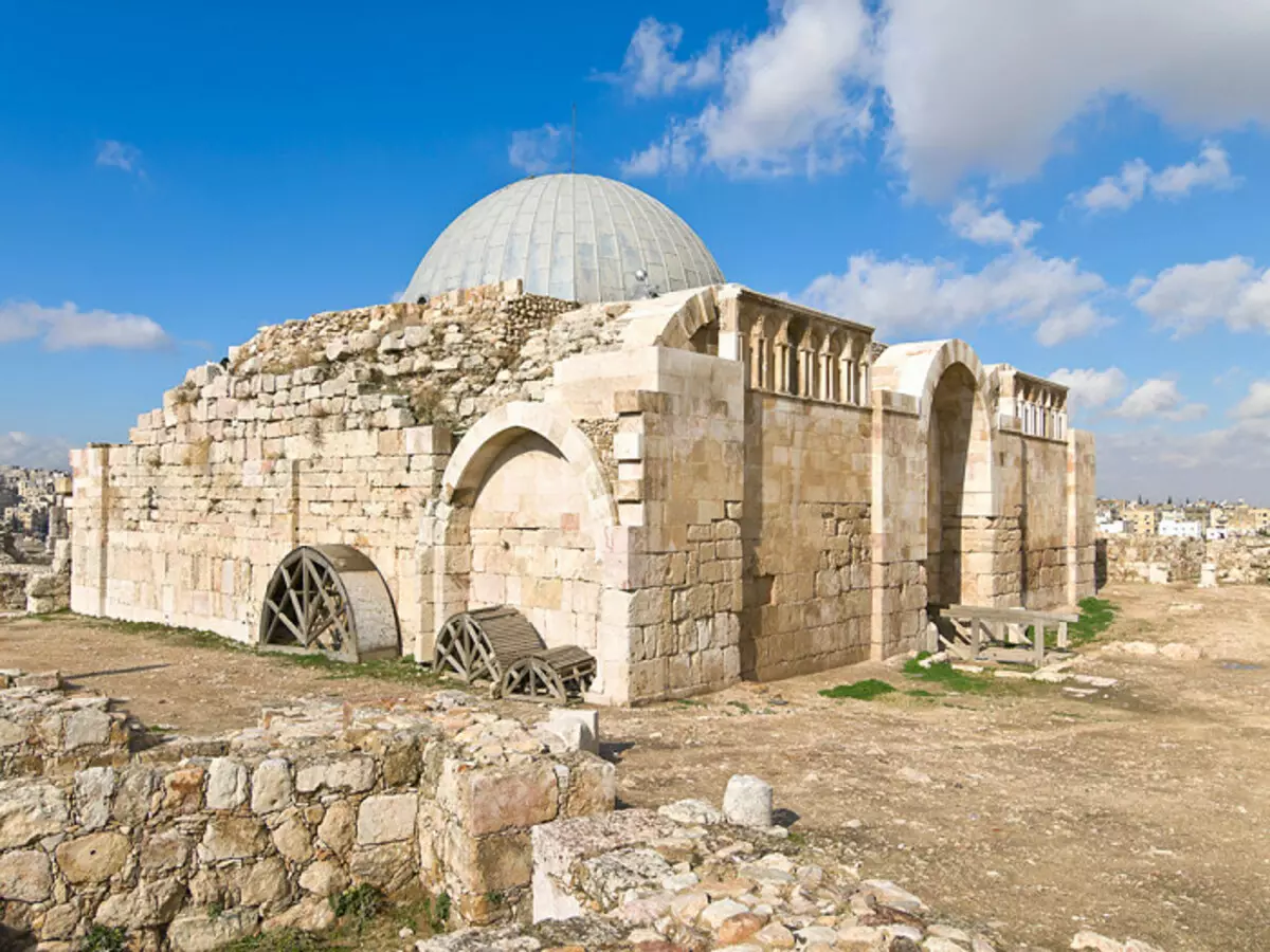 Église byzantine, Amman, Jordanie, Moyen-Orient