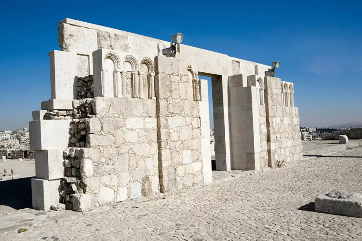 Omeyadov Palace, Amman, Jordan, Mashariki ya Kati.