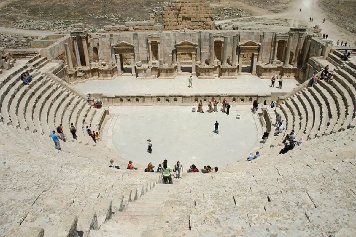 Rome Amphithéâtre Amman, Amman, Jordanie, Moyen-Orient