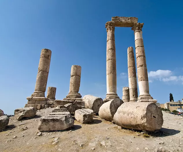 Temple of Hercules, Amman, Jordanien, Mellanöstern