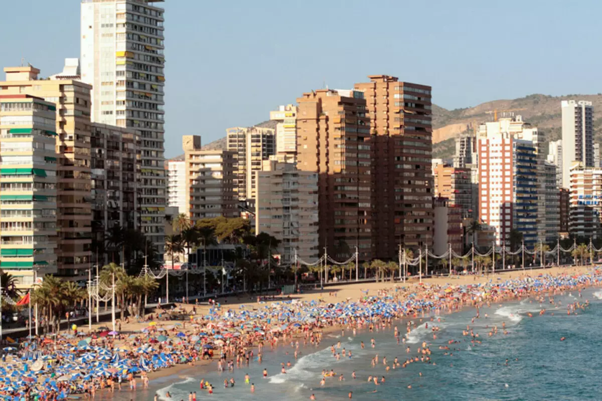 Beach Levante, Benidorm, Espaina, Eoropa