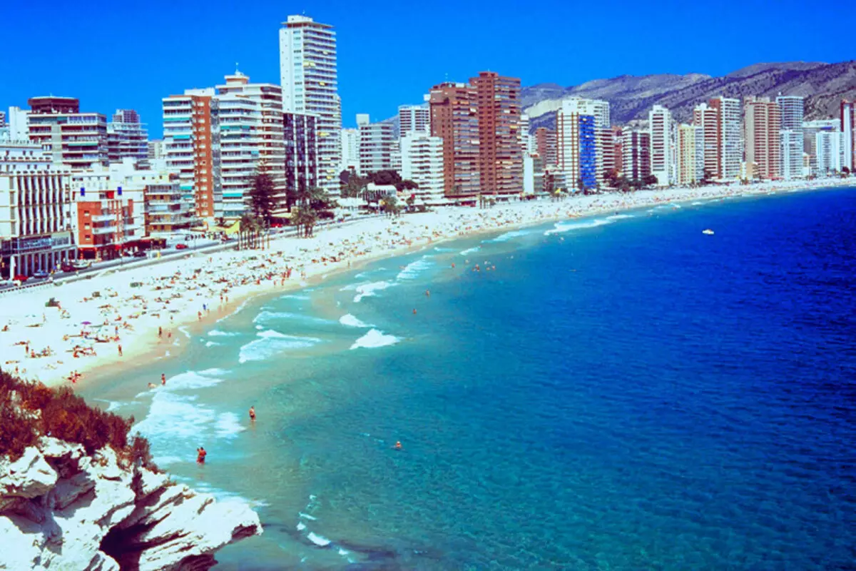 Beach Levante, Benidorm, Espaina, Eoropa