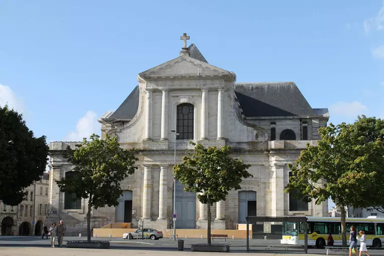 Cathedral sa St. Louis, La Rochelle, Poitu-Charente, Pransya, Europe