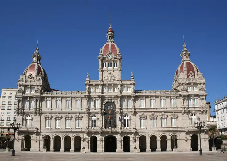 Santiago de Compostela, Spanje, Europa