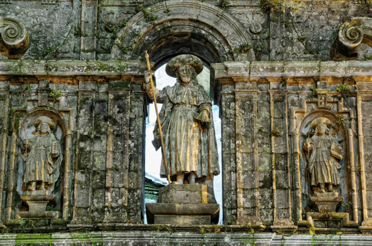 Oude stad, Santiago de Compostela, Spanje, Europa