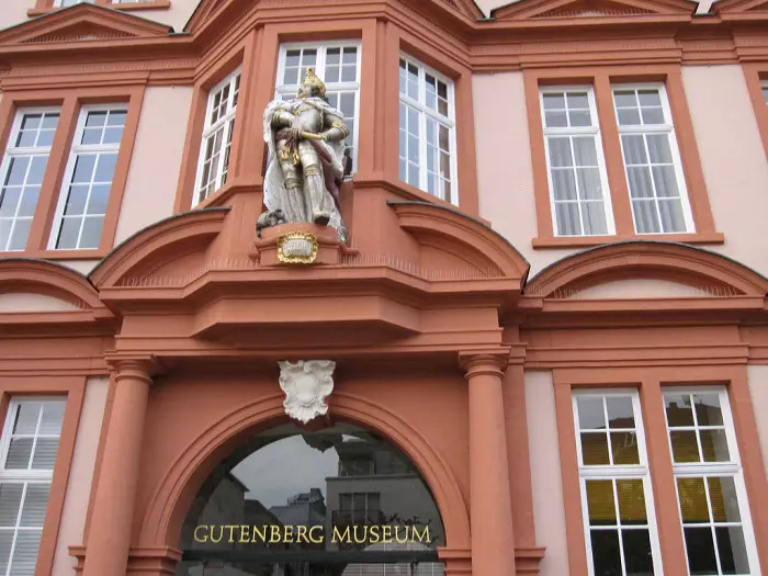 Muzeul de Gutenberg, Mainz, Land Renania-Palatinat, Germania, Europa