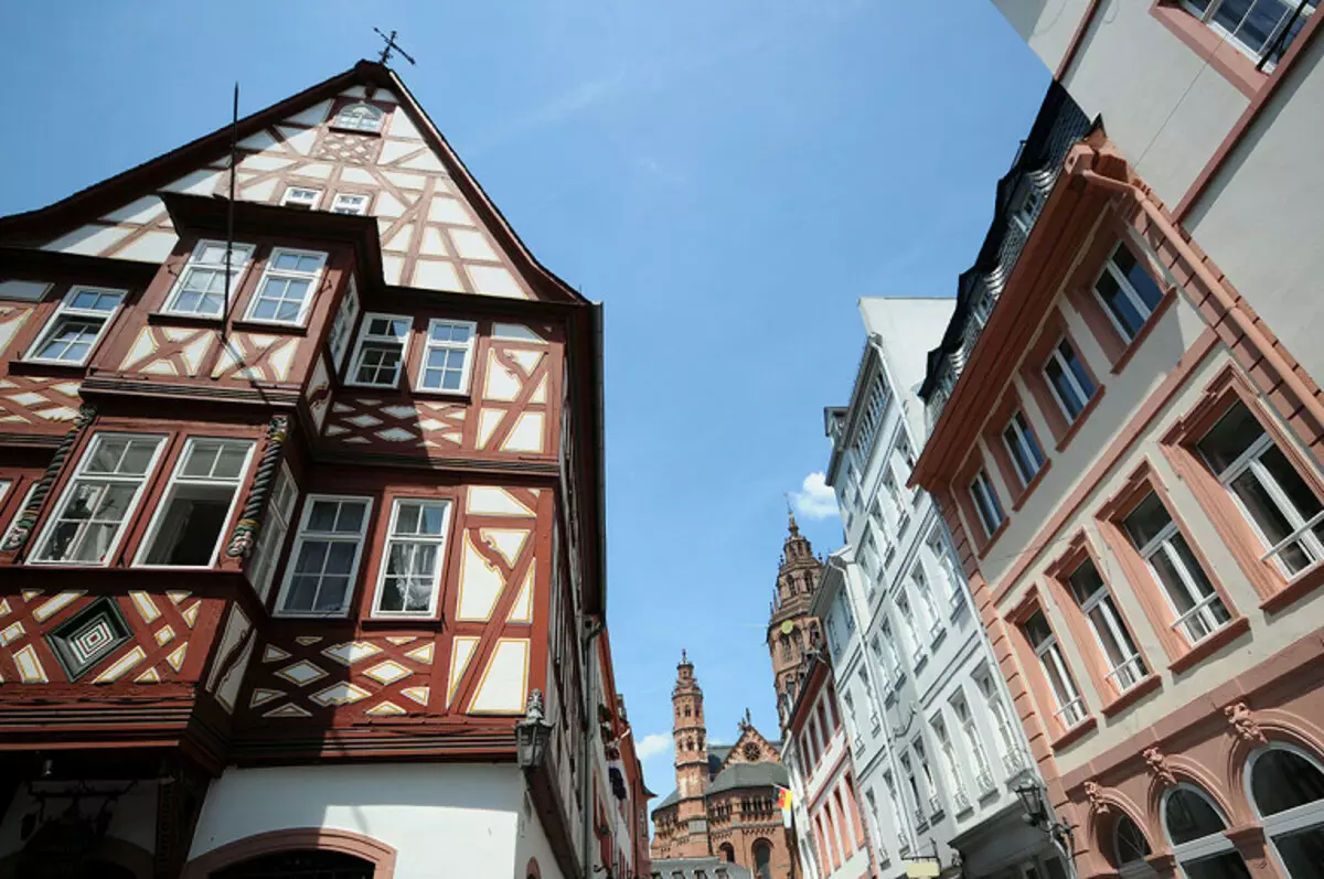 Old Town, Mainz, Ala Rhineland-Palatinate, Germany, Europe