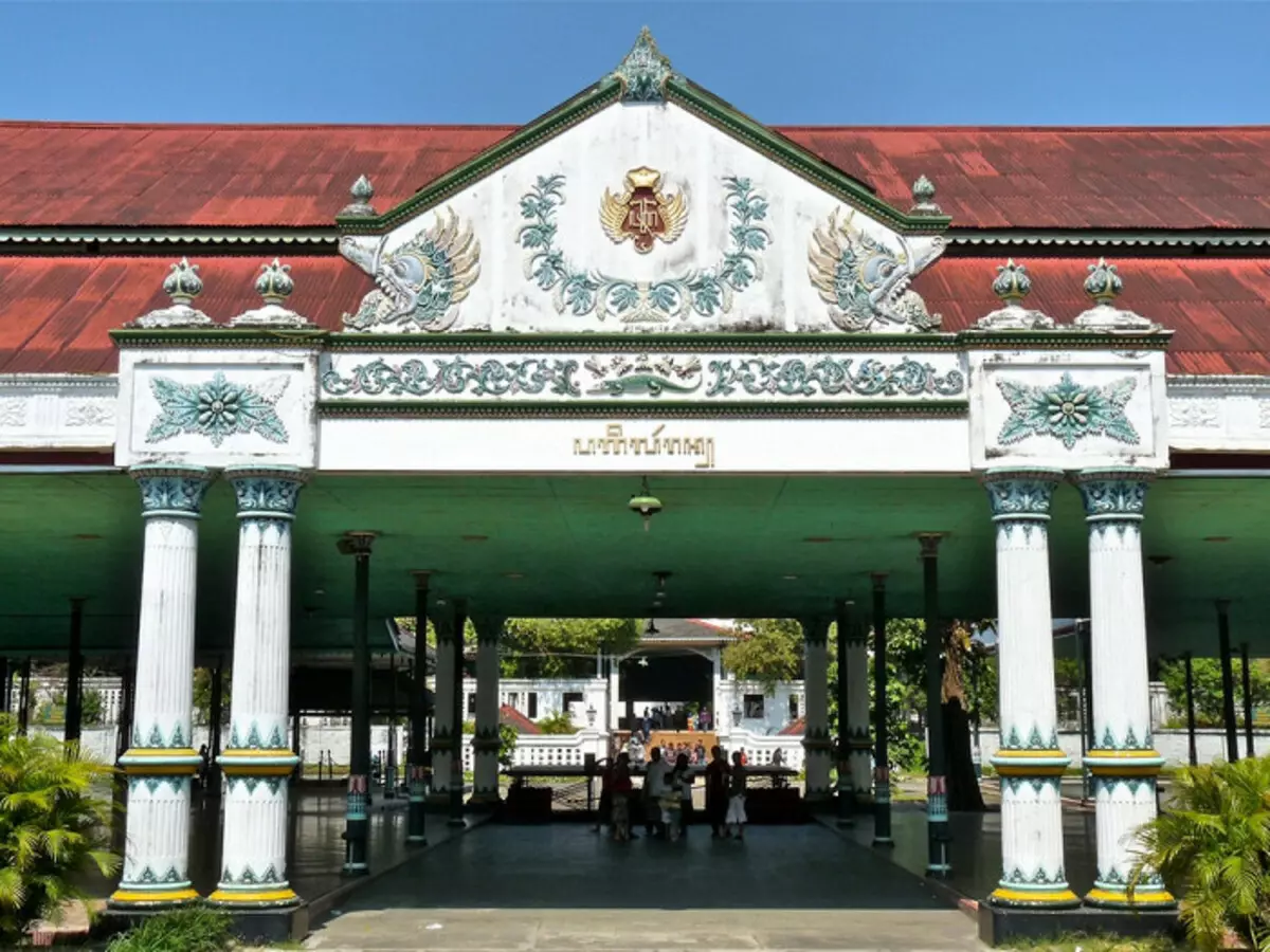 Royal Palace, Jokyakarta, Java, Indonēzija, Āzija