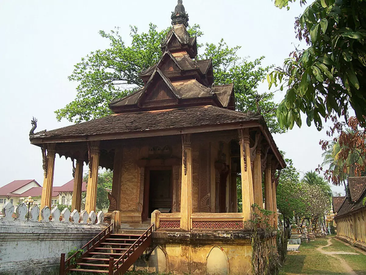 Kerk van Pha Keu, Vientiane, Laos, Azië