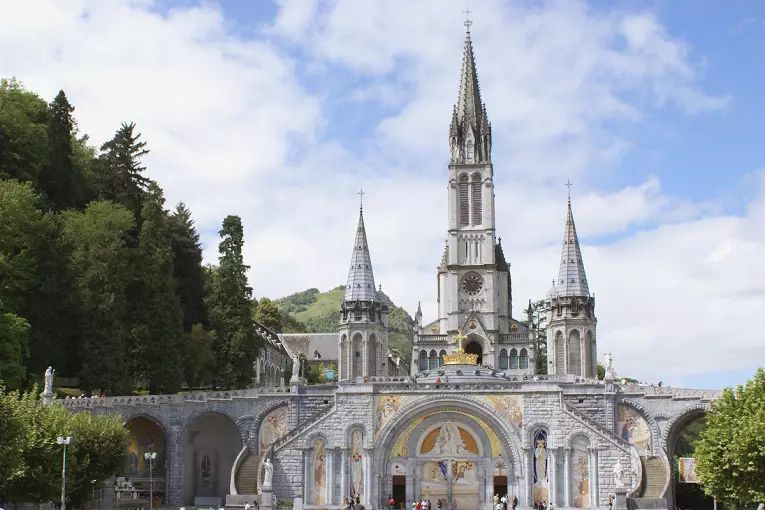 Lourdes, Súd Pyreneees, Frankryk, Europa