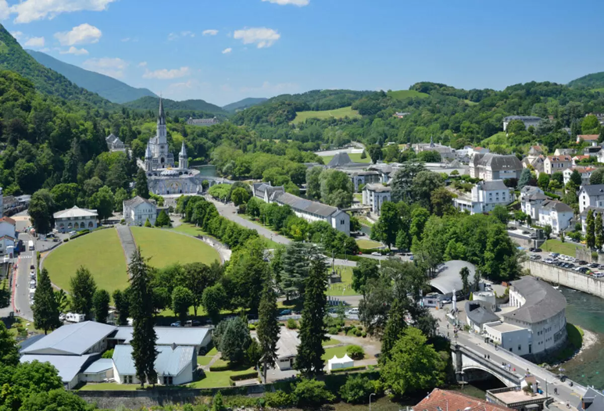 Lourdes, Južná Pyreneje, Francúzsko, Európa