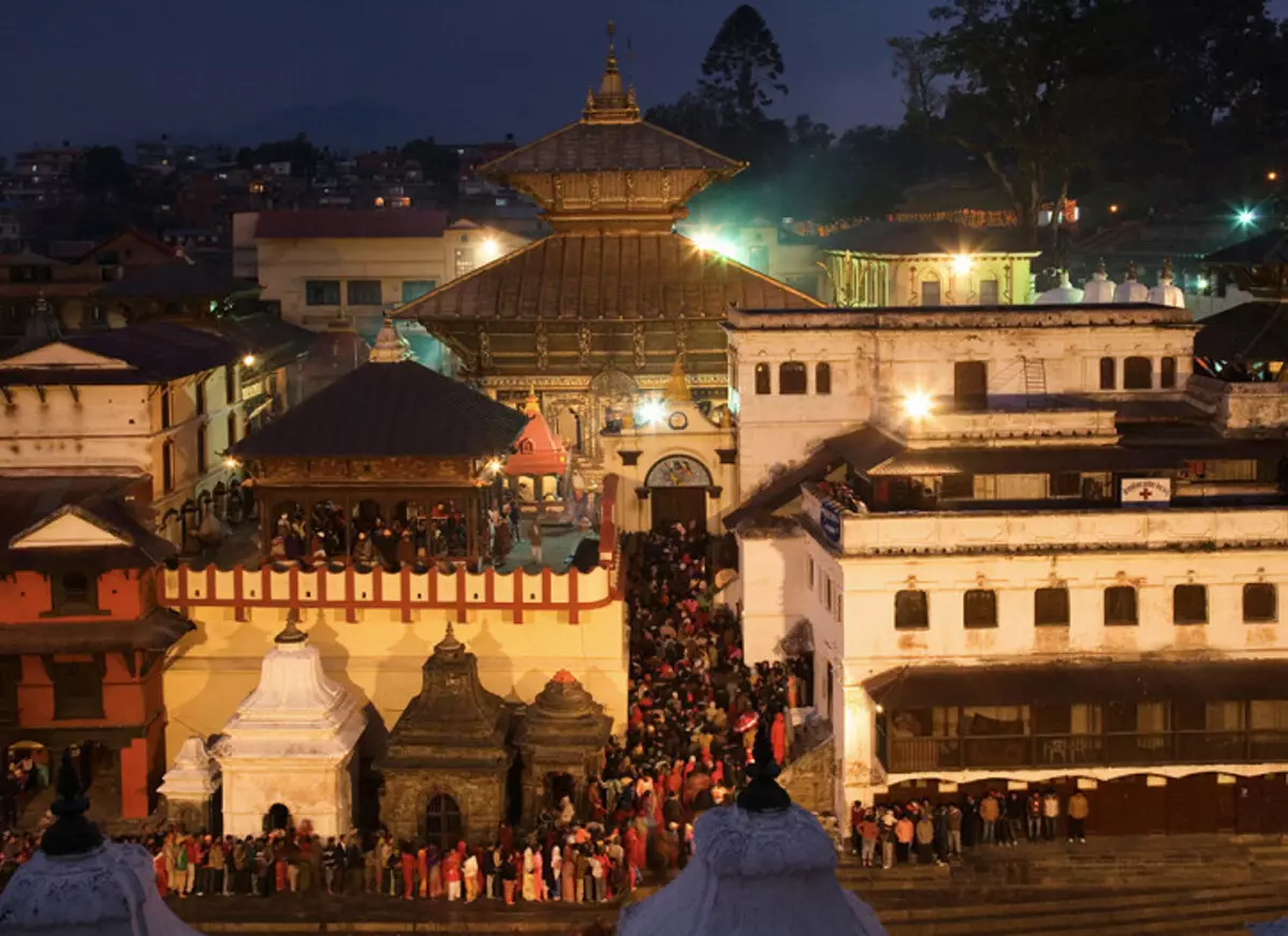Pashupatinath Tapınağı, Katmandu, Nepal, Asya
