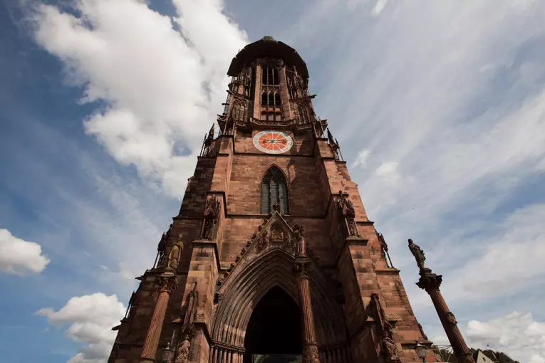 Freiburg Cathedral, Freiburg-Bhisgauau, Land Baden-Württemberg, Dútslân, Jeropa