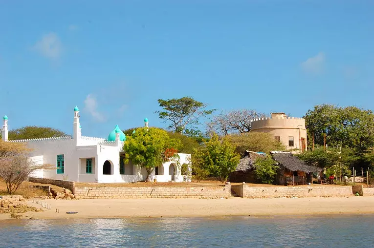 Island Lama, Mombasa, Keňa, Afrika