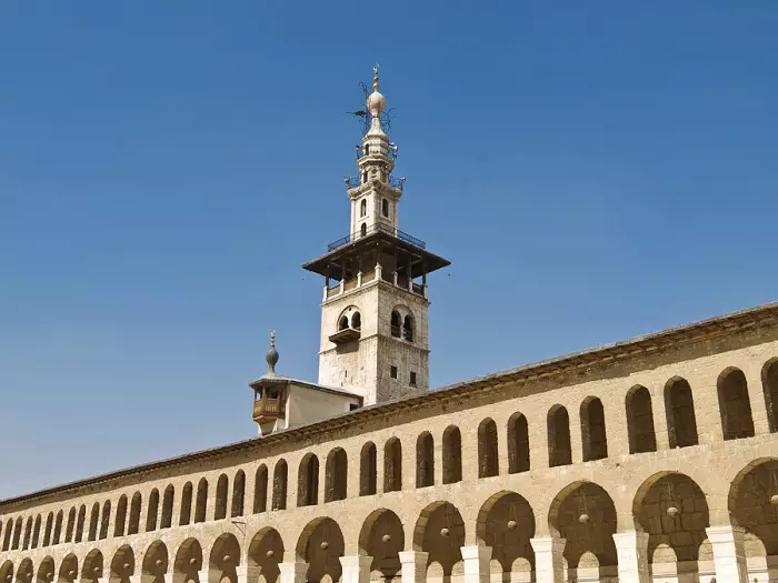 Mezquita de Omeyadov, Damasco, Siria, Oriente Medio